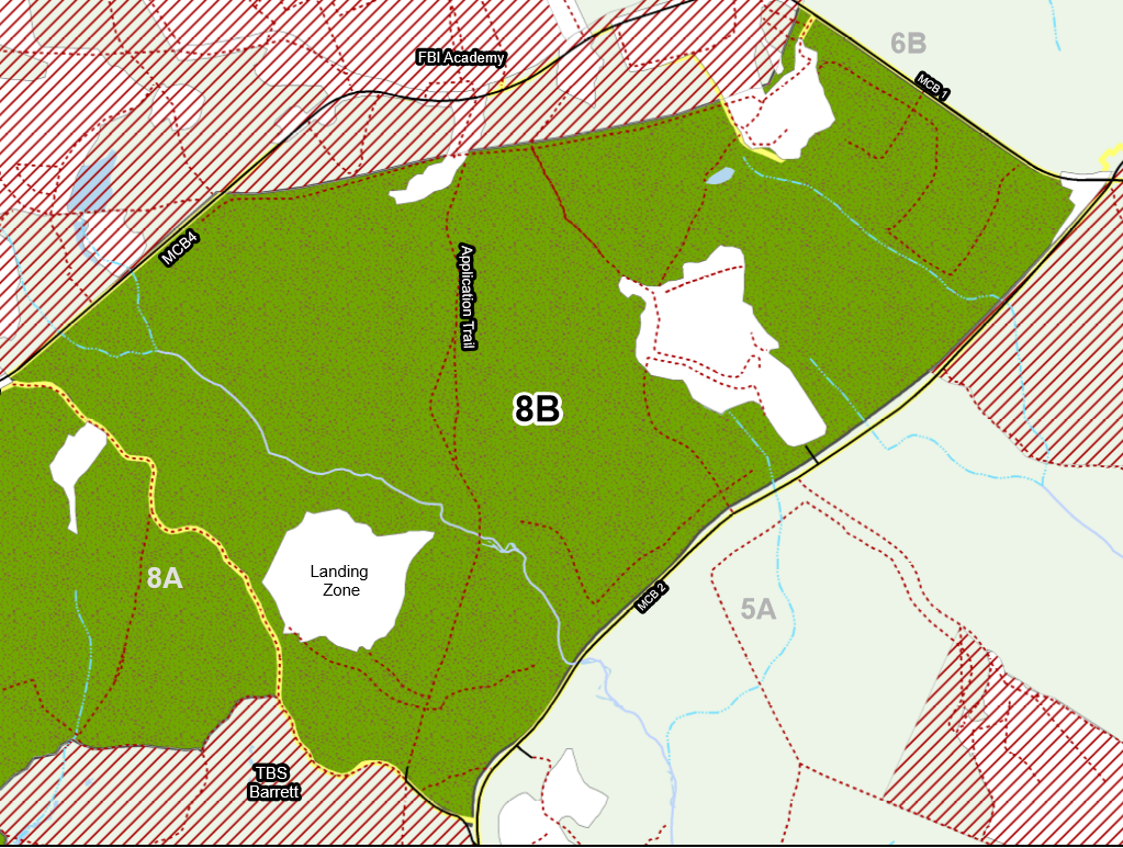 Training Areas - Marine Corps Base Quantico - iSportsman